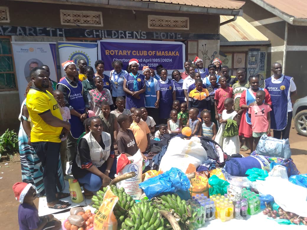 Rotary, Inner Wheel Clubs of Masaka Share Festive Cheer with Nazareth ...