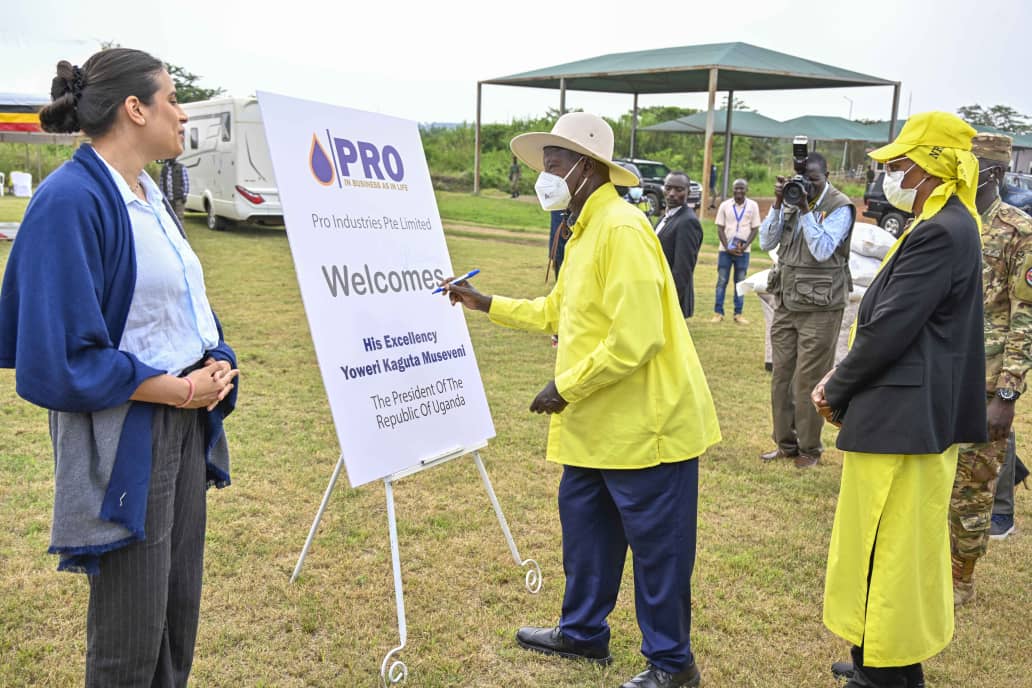 Museveni Commissions Shs380bn Ethanol Plant in Luweero
