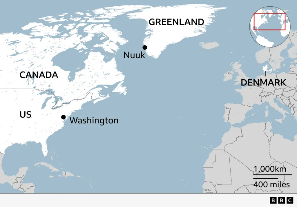 US discussing options to acquire Greenland, including use of military ...