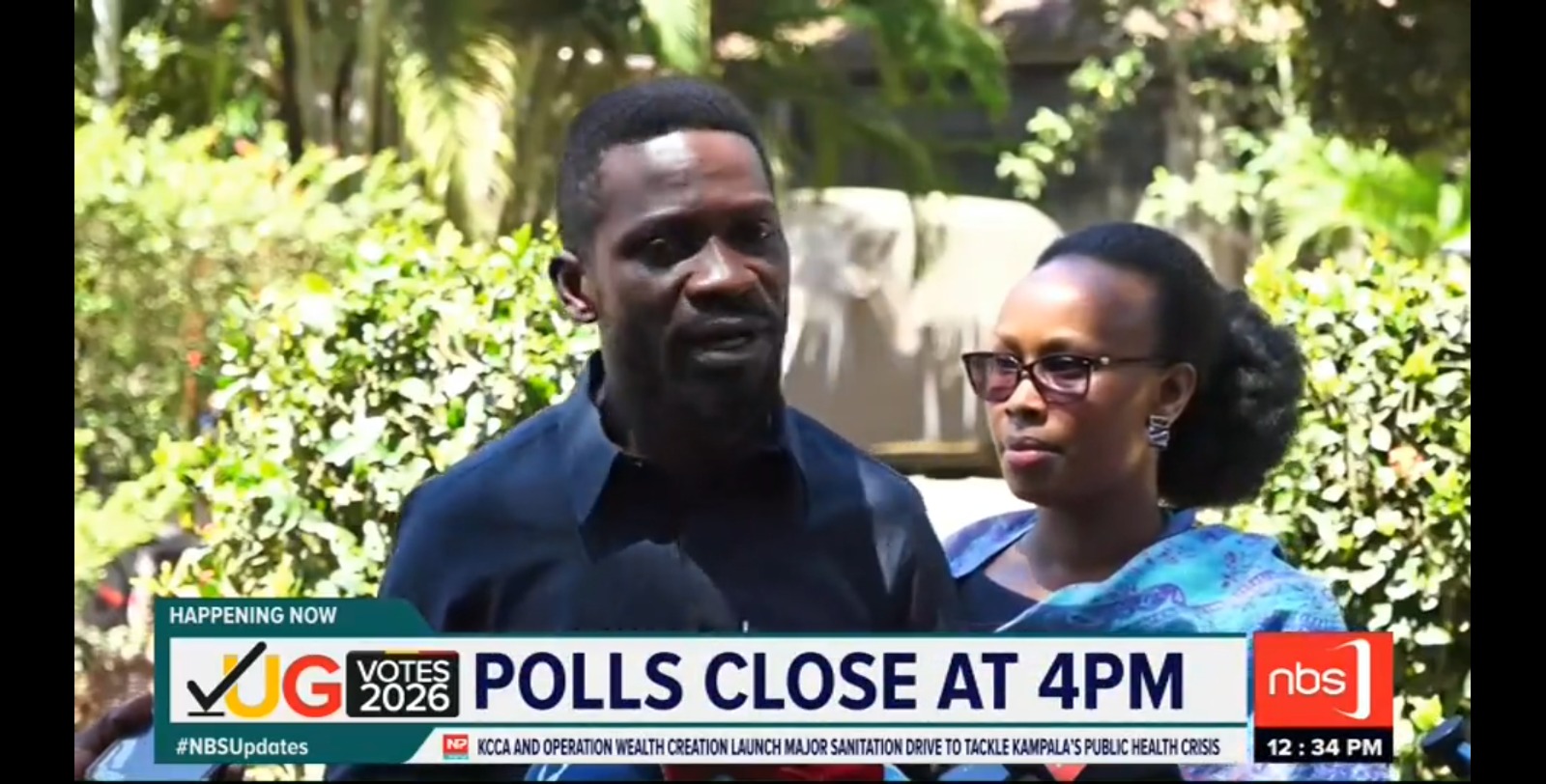 Bobi Wine Casts Ballot in Magere