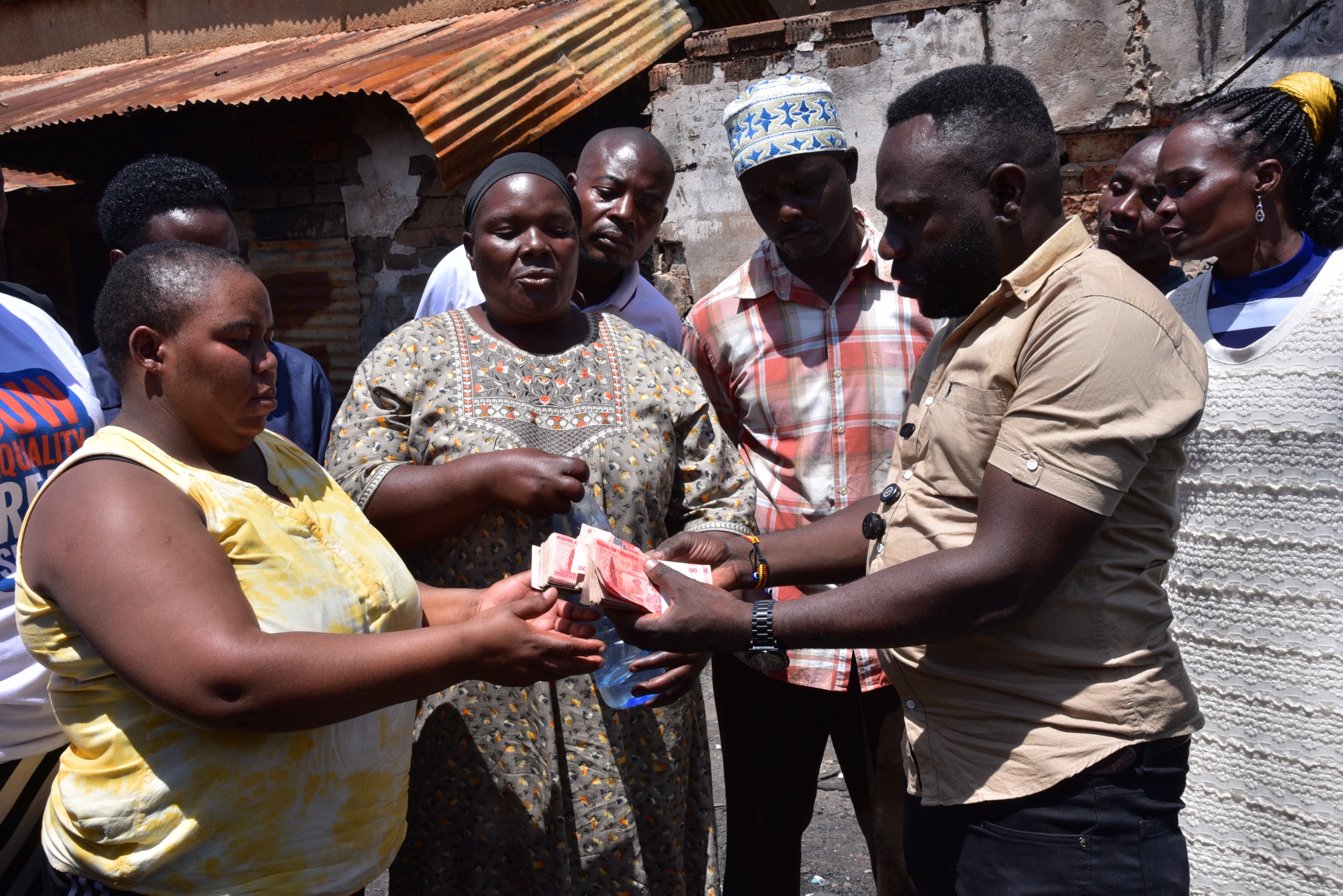 State House Extends Shs10m Relief to Kamwokya Fire Victims