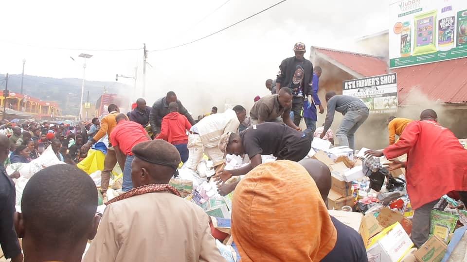 Fire Razes Wholesale Building at Kikollege Business Center in Kable ...