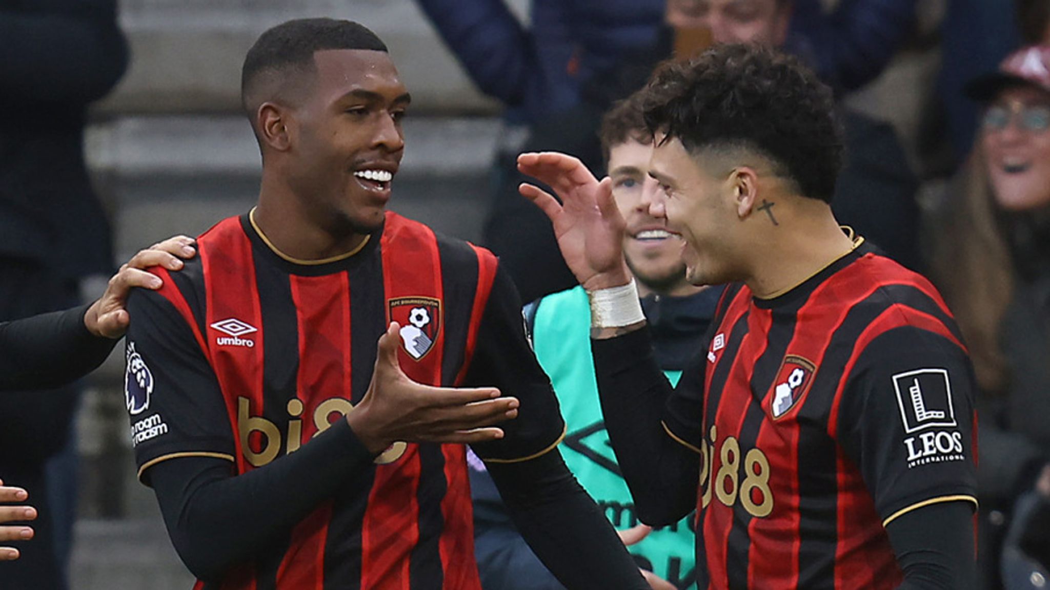 Rayan scores again as Bournemouth fight back to beat Everton