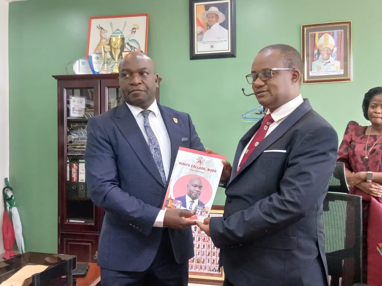 Godfrey Kasamba Takes Over as New King's College Budo Headmaster