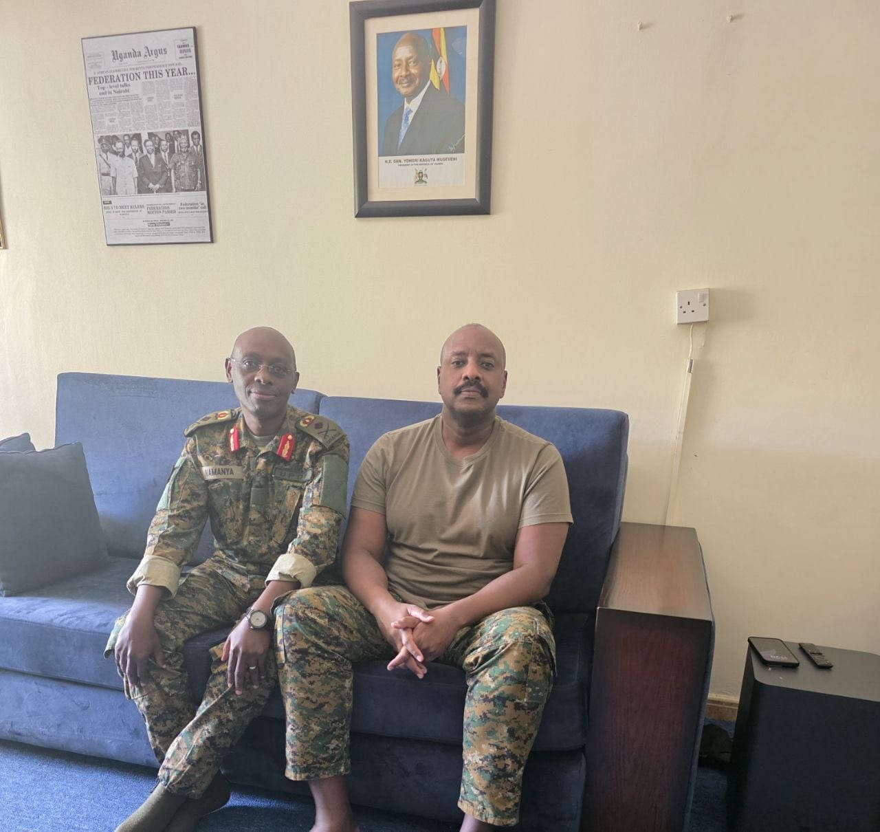 Gen Muhoozi Releases Brig. Namanya