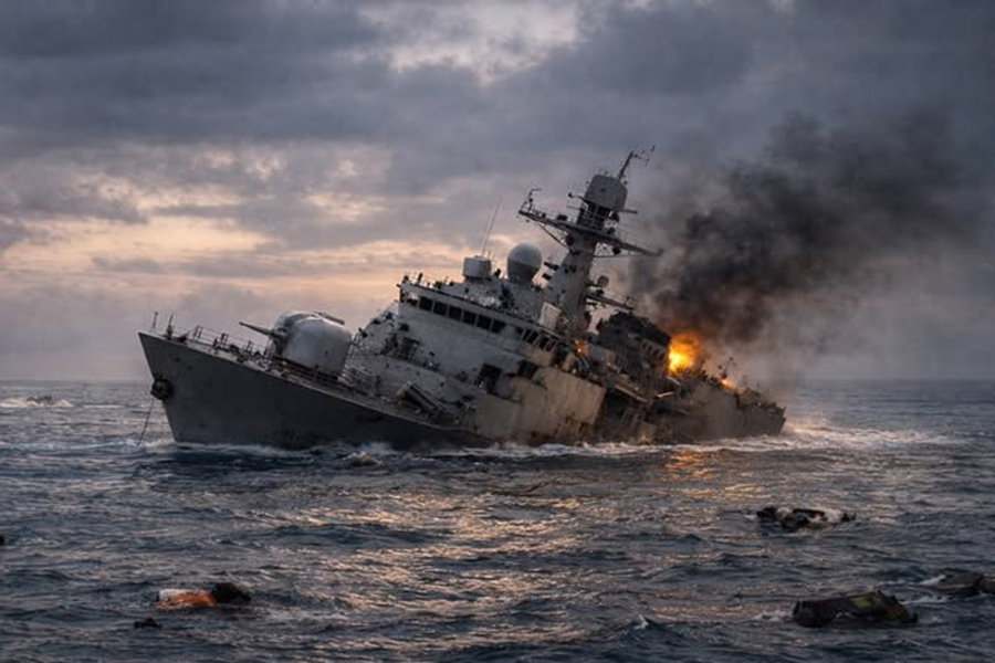 Iran says 104 killed in US submarine attack on warship