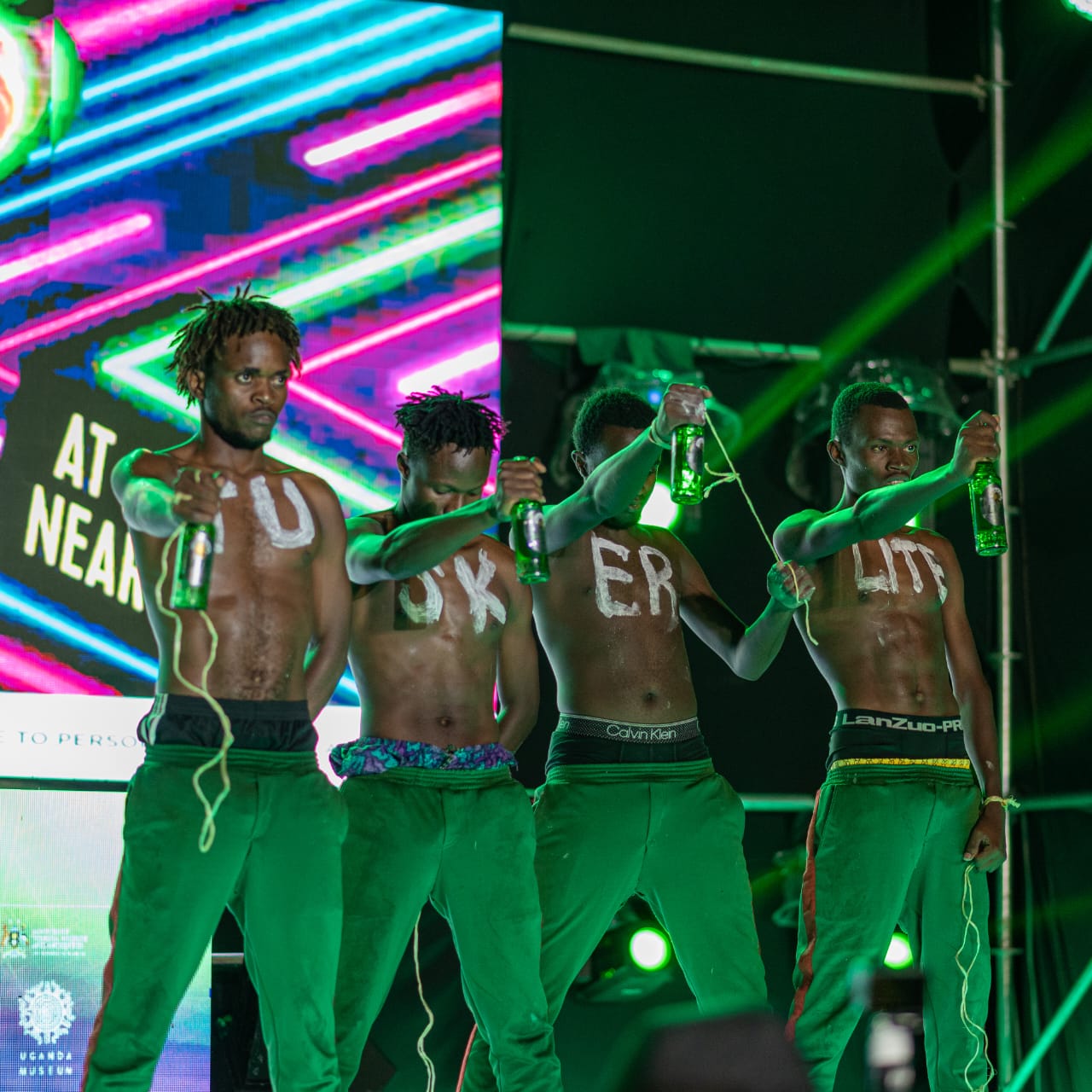 Dance Takes Centre Stage as Tusker Lite Neon Rave Lights Up Mbarara City