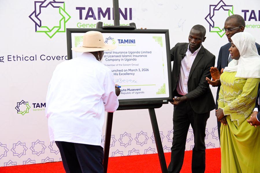Museveni Launches Uganda's First Islamic Insurance Company, Tamini