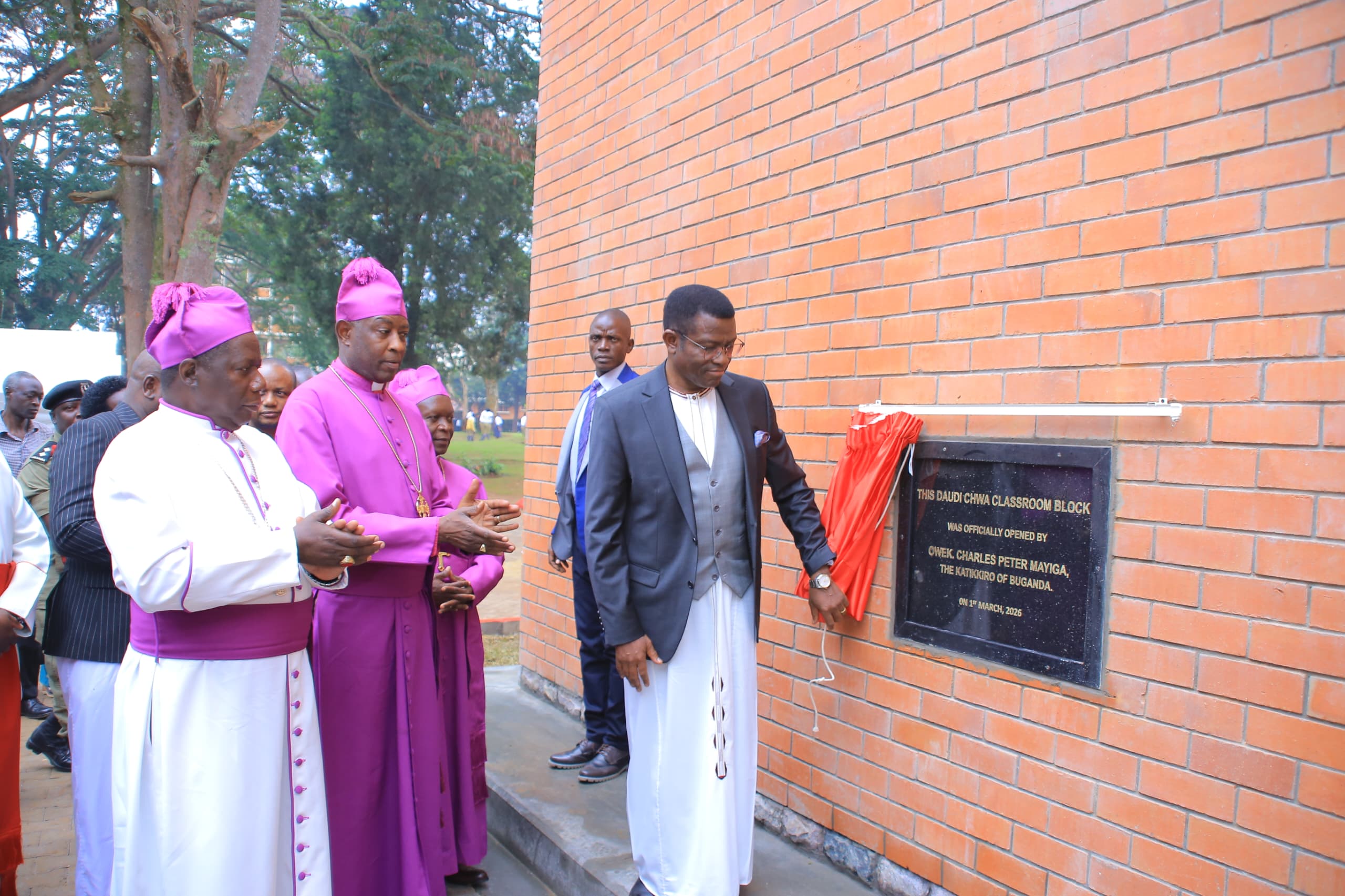 Mayiga Commissions Shs9bn Sekabaka Daudi Chwa II Building at King’s ...