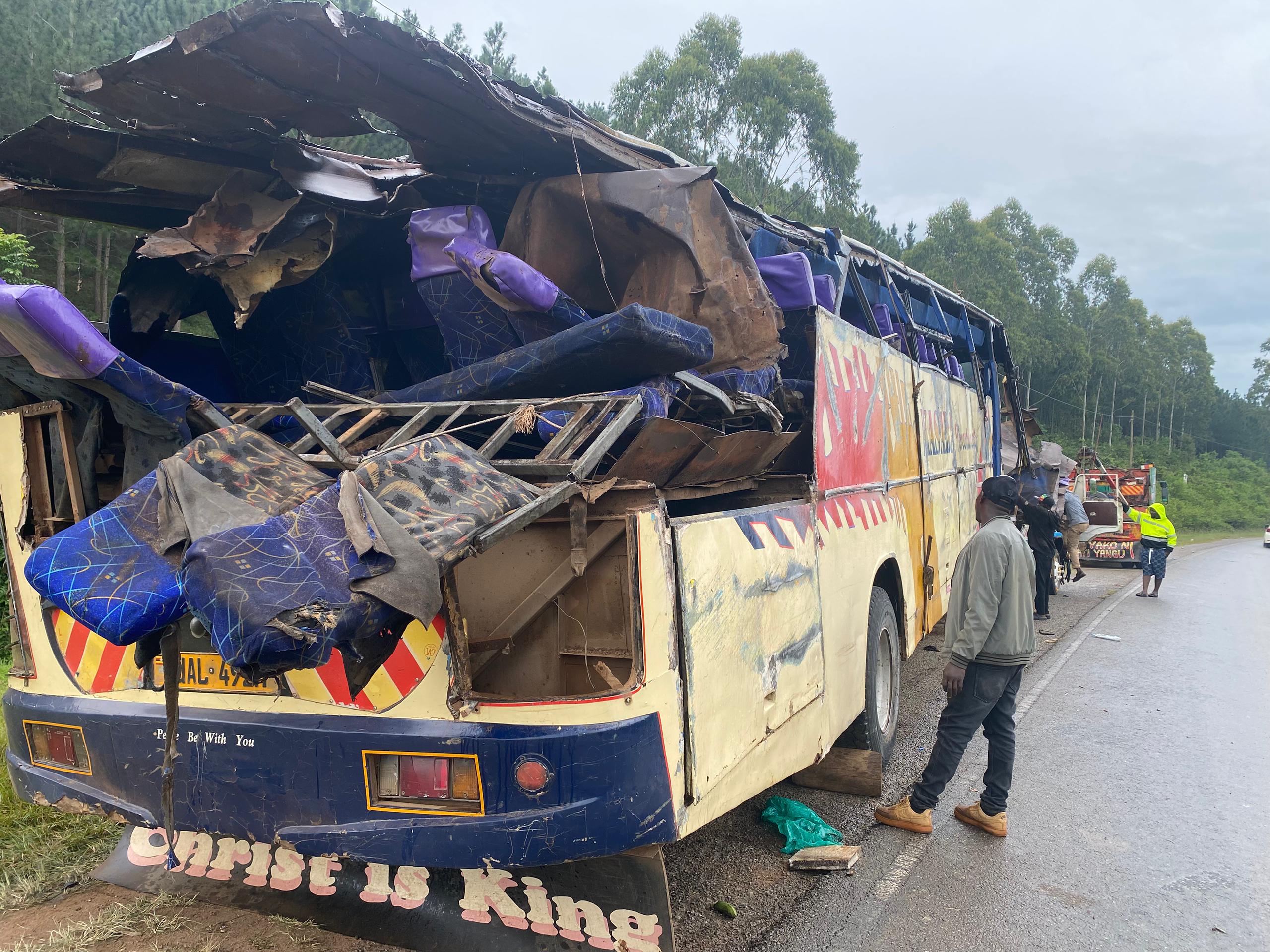Police Officer Among 11 Killed in Kampala–Masaka Highway Crash