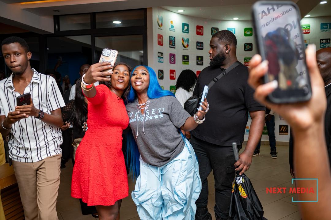 Spice Visits Next Media Park Ahead of Safari Beats Concert