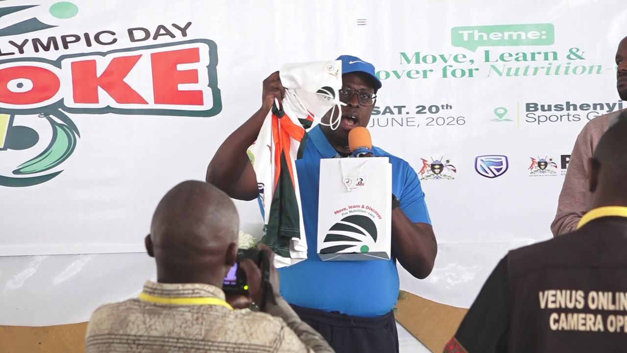 Presidential Banana Program, Olympic Committee Launch Tooke Run in Bushenyi
