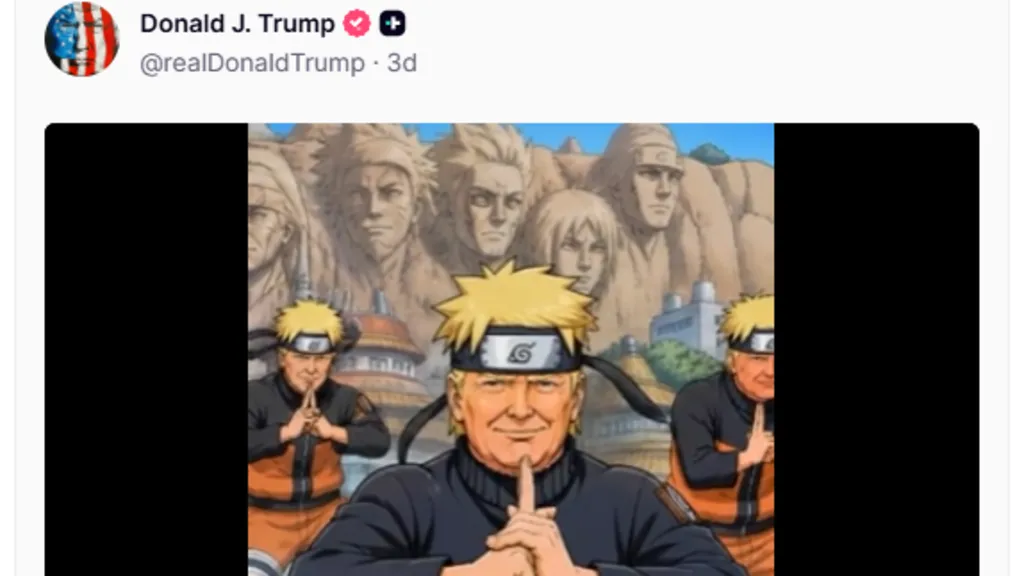 Growing backlash in Japan over Trump's use of anime characters