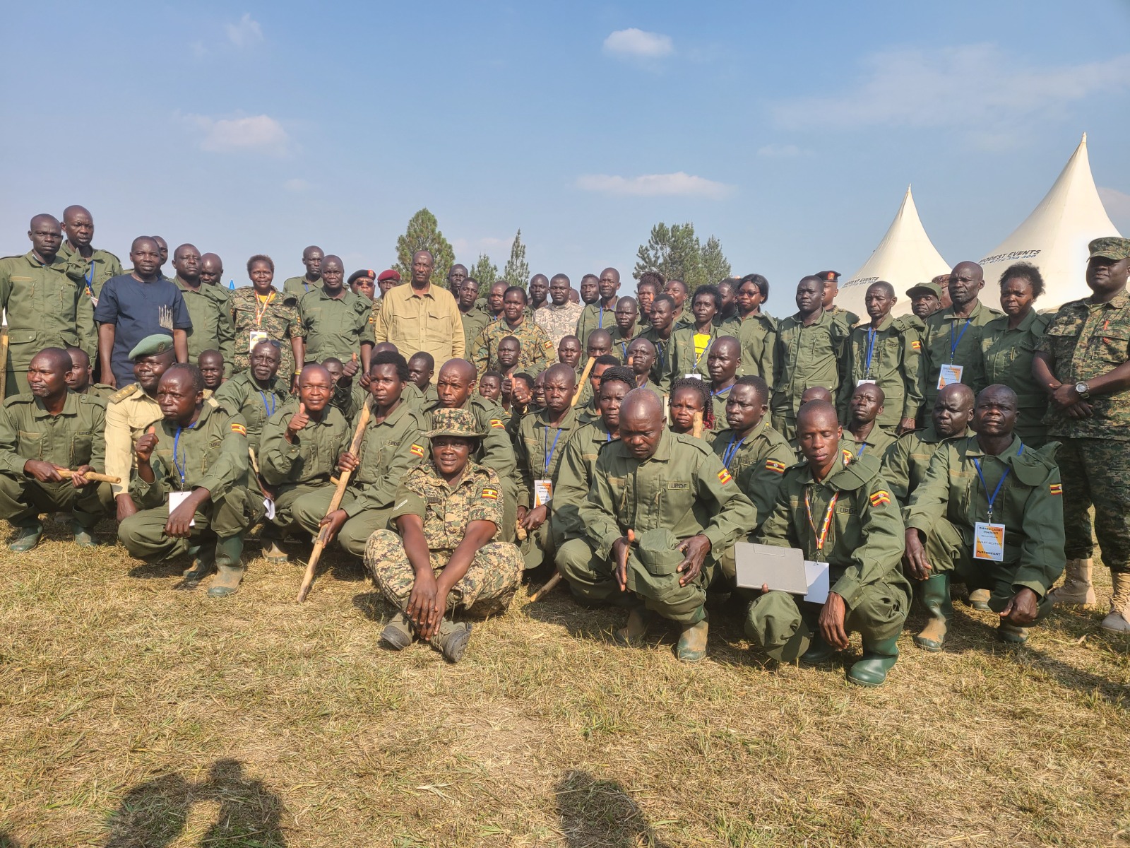 Gen. Saleh donates 12 tractors to Omoro district