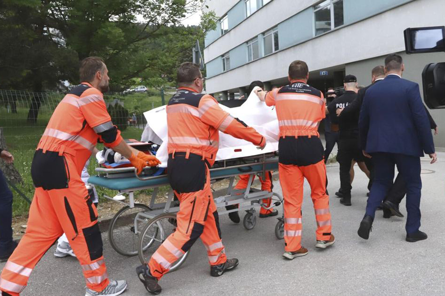 Slovak PM Robert Fico fights for life after assassination attempt