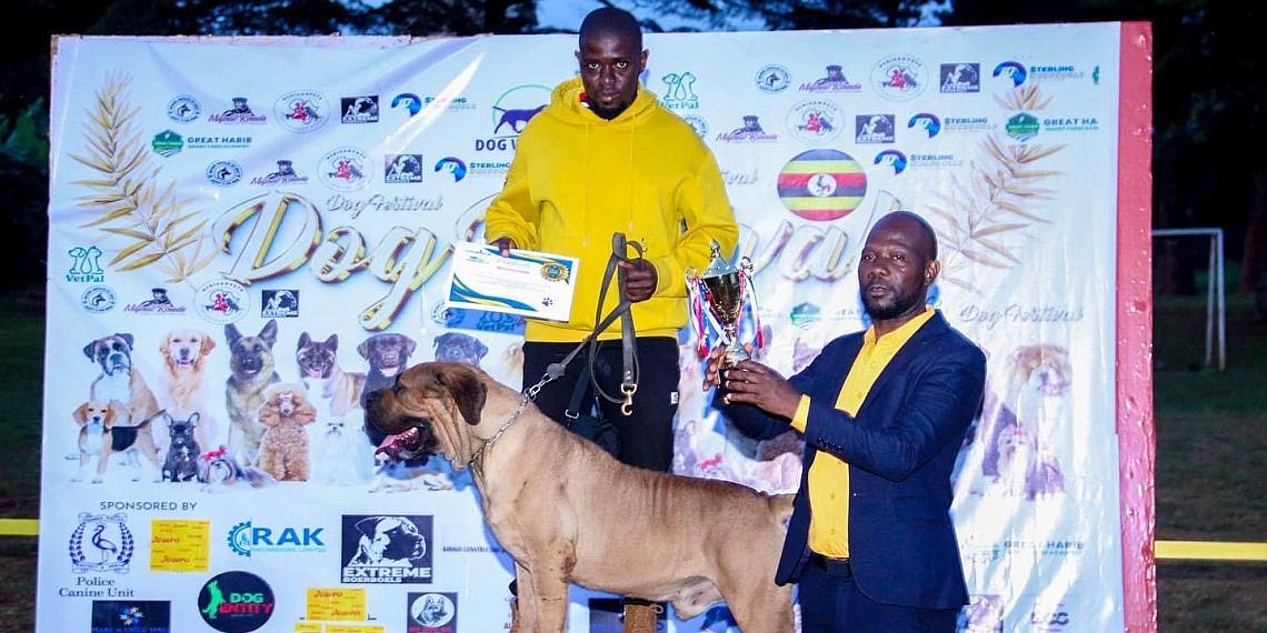 Revelers marvel at first ever dog beach party in Uganda