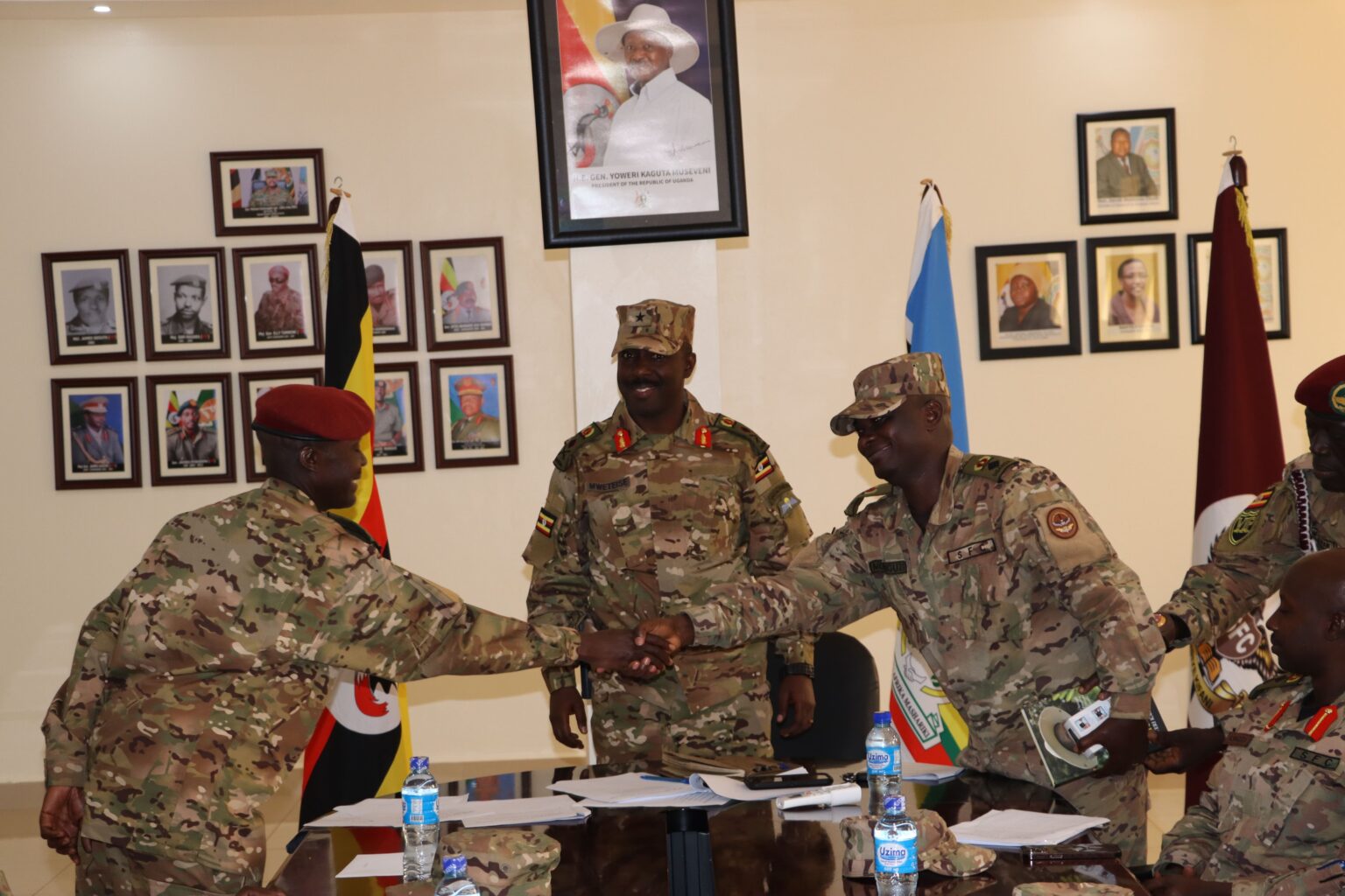 SFC commander hails Museveni for building strong UPDF