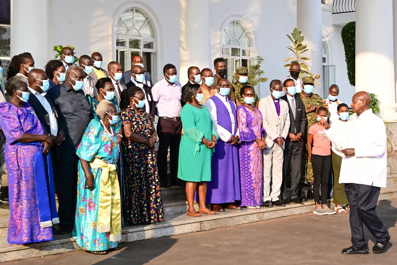 Museveni meets, apologises to late Engola, Zebra Ssenyange families