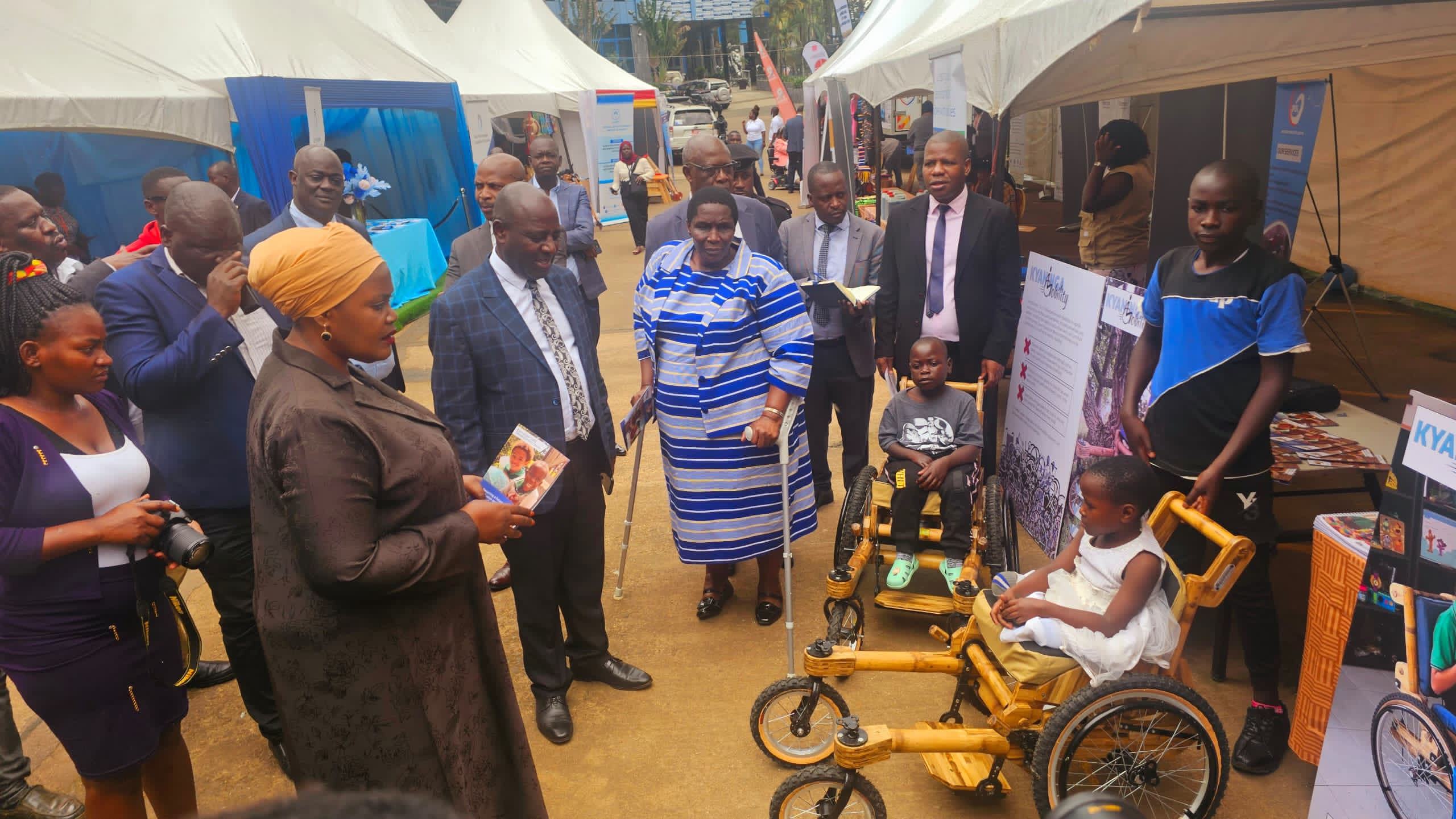 Roofings empowers children with disabilities through wheelchair donations