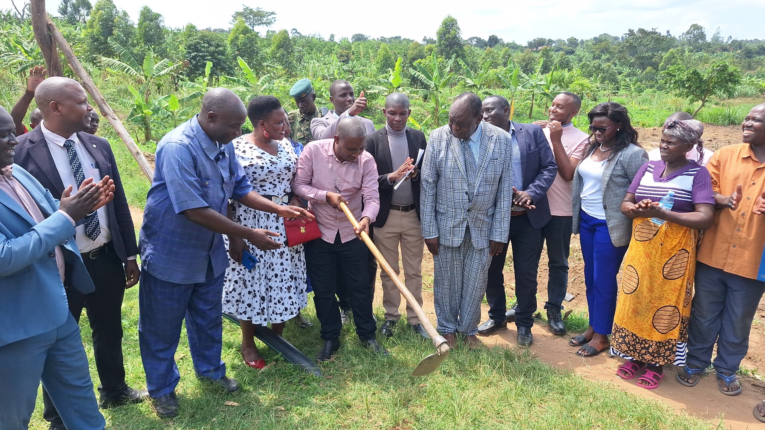 Govt Launches Shs4bn Water Project in Mubende