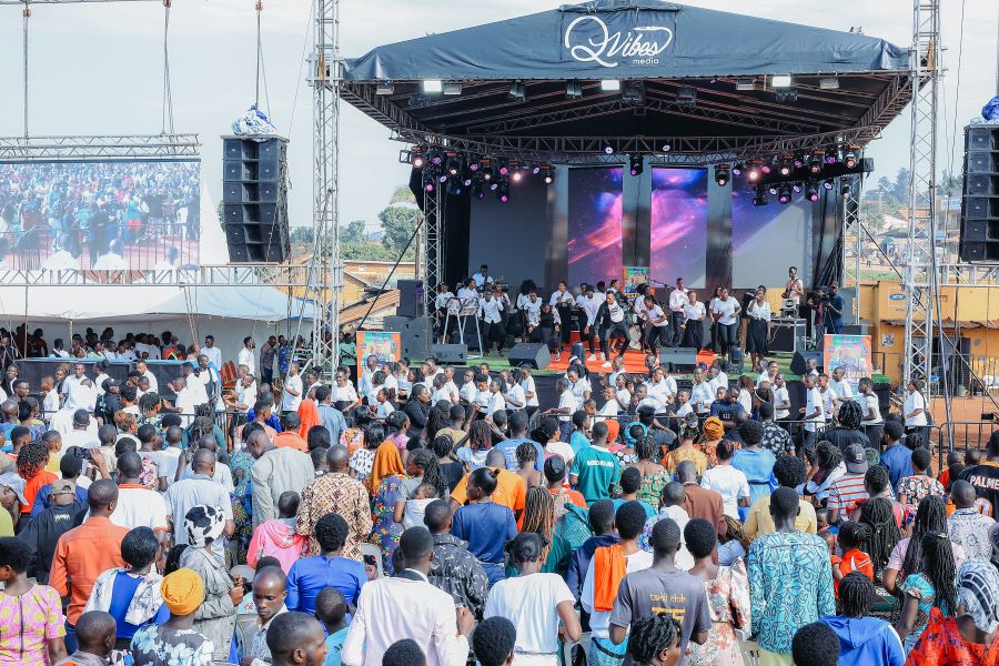 Thousands attend Festival of Life Kampala