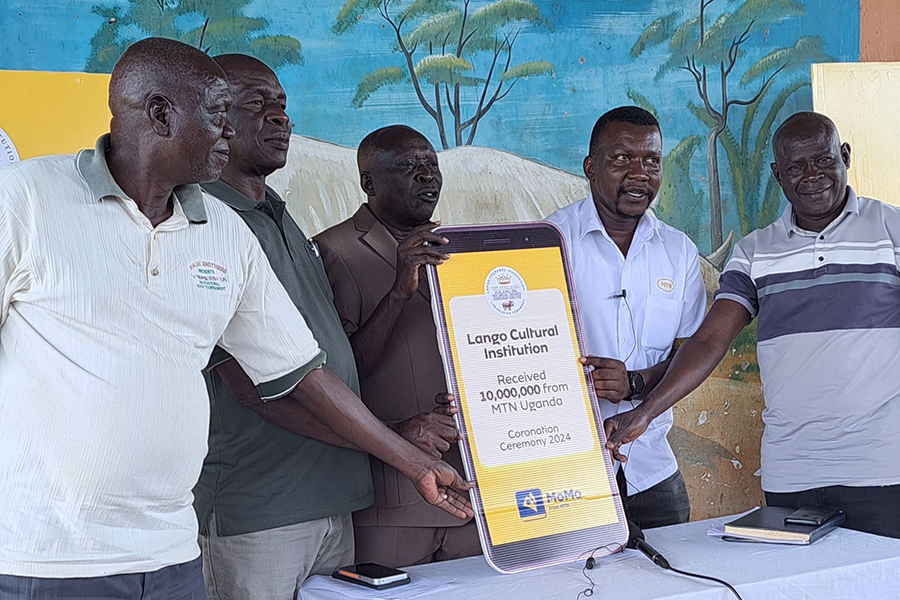 MTN Donates Shs10m for the Coronation of Lango Paramount Chief