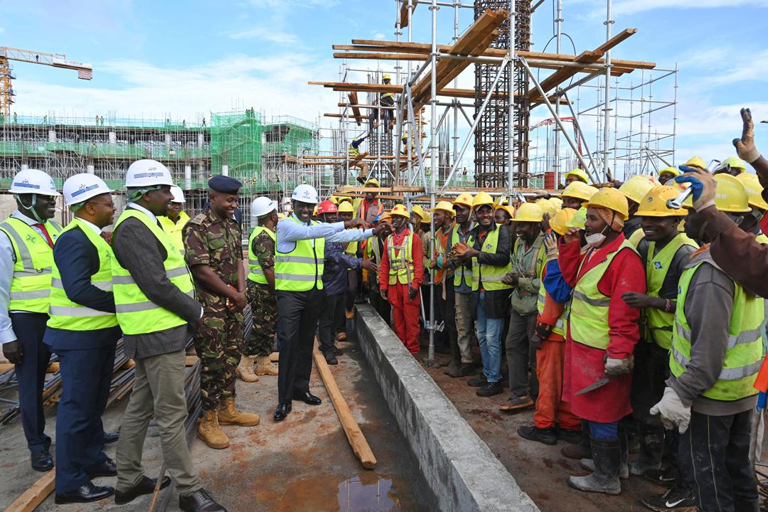 Ruto Assures Kenyans of Timely Completion of Talanta Sports Stadium for ...