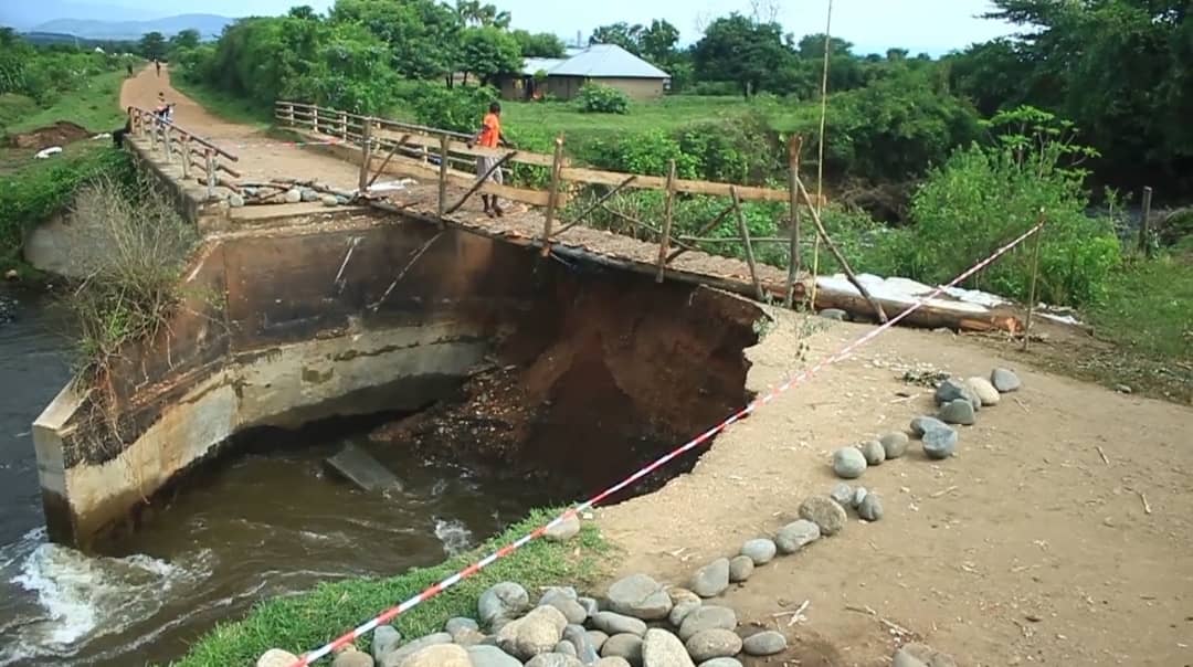 Nkoko Bridge Collapse Leaves Cutoff Kasese Residents Hapless