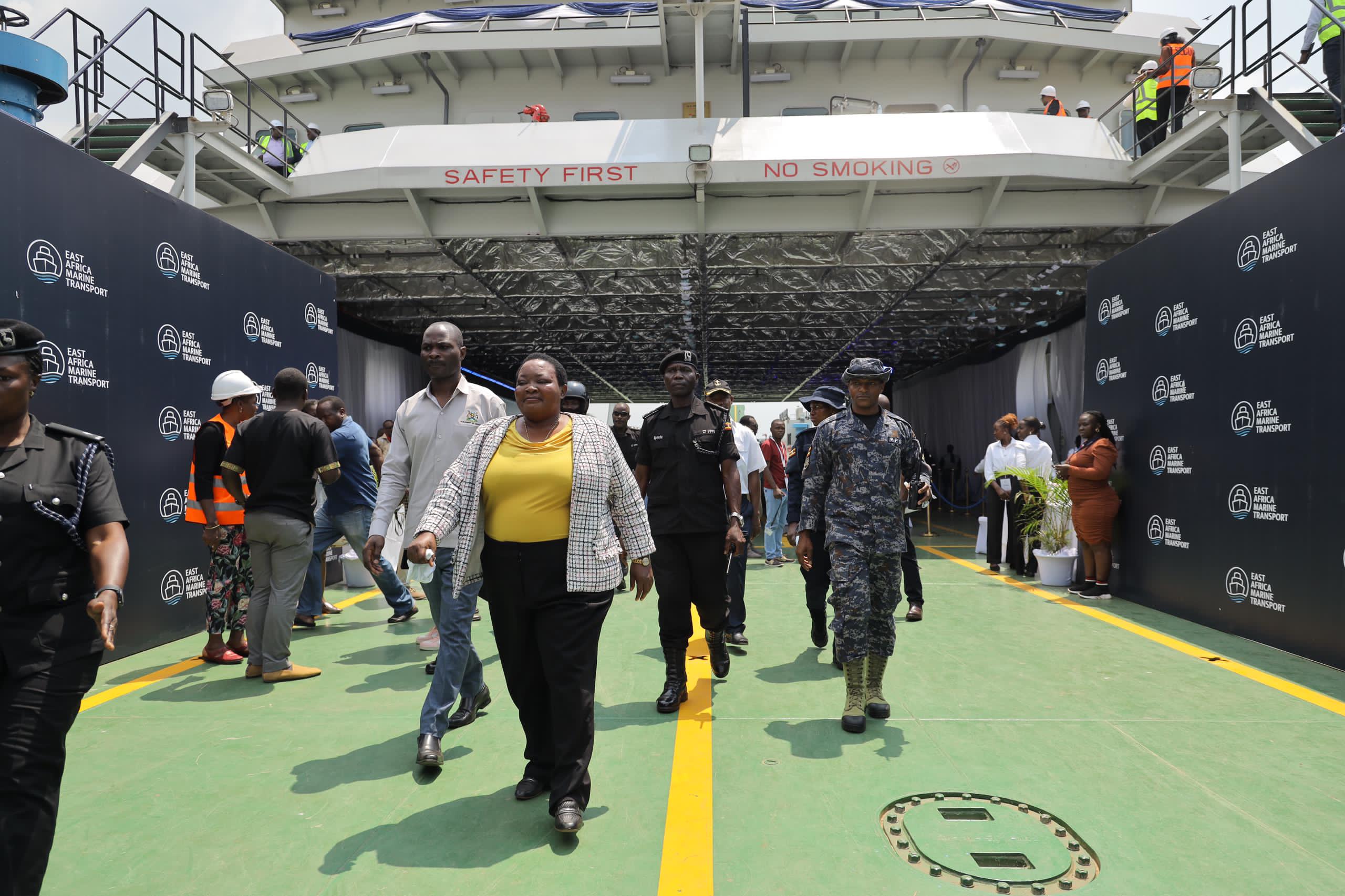 MV Mpungu: Lake Victoria’s first roll-on roll-off cargo by sea vessel ...
