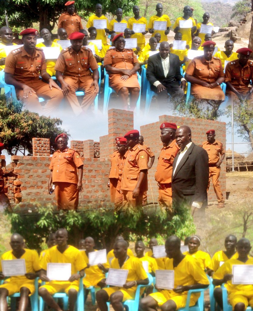 20 inmates graduate in vocational training at Lamwo's Lututuru Prison