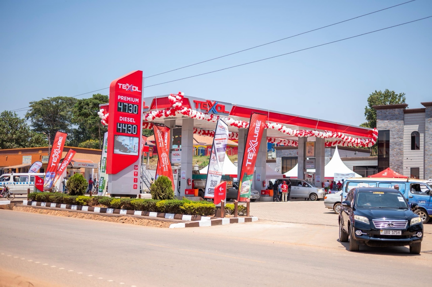 Texol Energies Unveils Tex Lubes at the New Oasis Fuel Station in Namusera