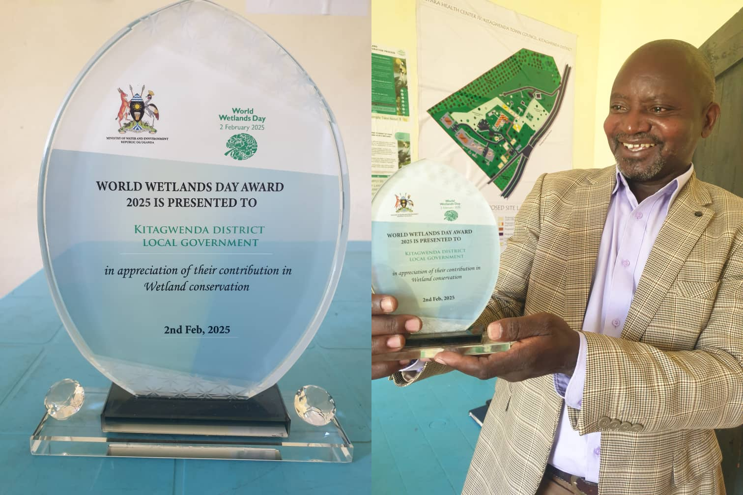 Kitagwenda Named Best Local Govt in Wetland Conservation