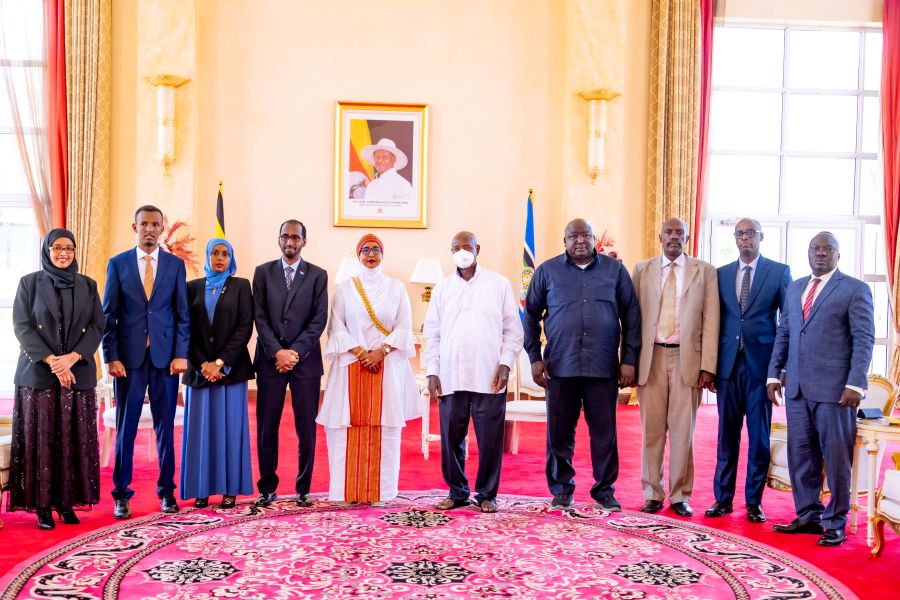 Museveni welcomes new Ambassadors to Uganda, calls for regional stability