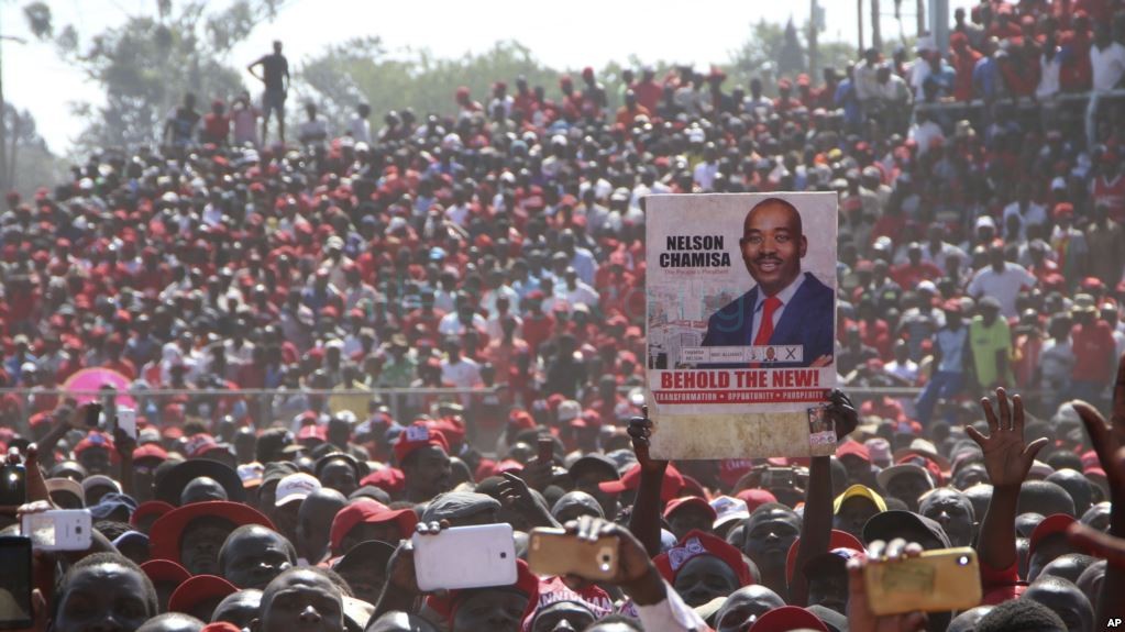 Zimbabwe Opposition Party 'Installs' Chamisa as President - Nile Post Zimbabwe Opposition Party 'Installs' Chamisa as President - Nile Post
