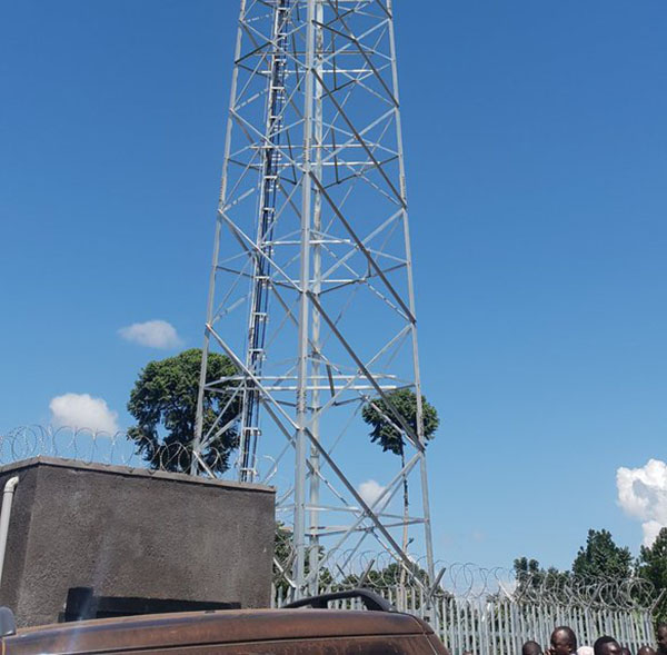 UCC builds mast for Jinja rural areas