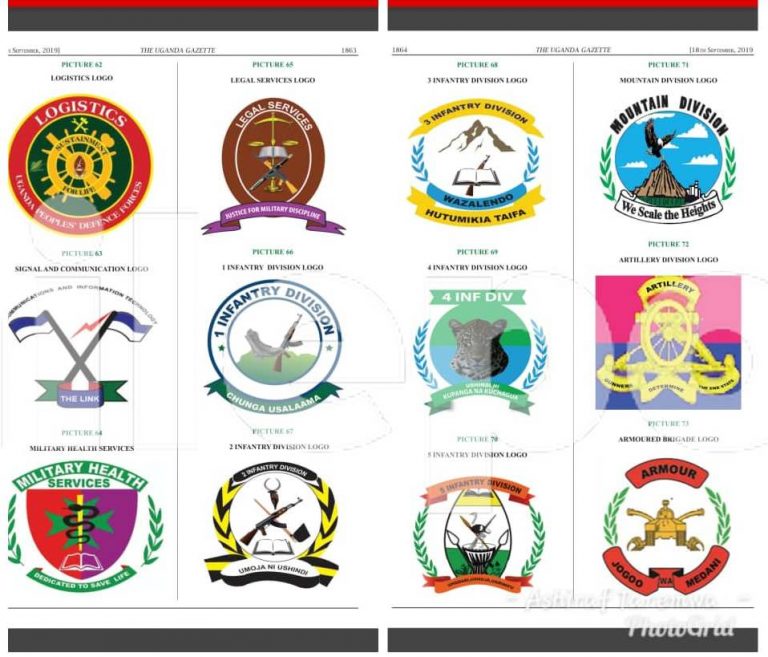 Army introduces logos for its eight divisions on uniforms - Nile Post