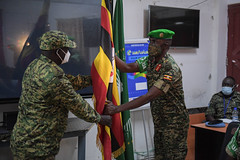 Maj.Gen.Don Nabasa assumes office as UPDF Contingent commander in Somalia