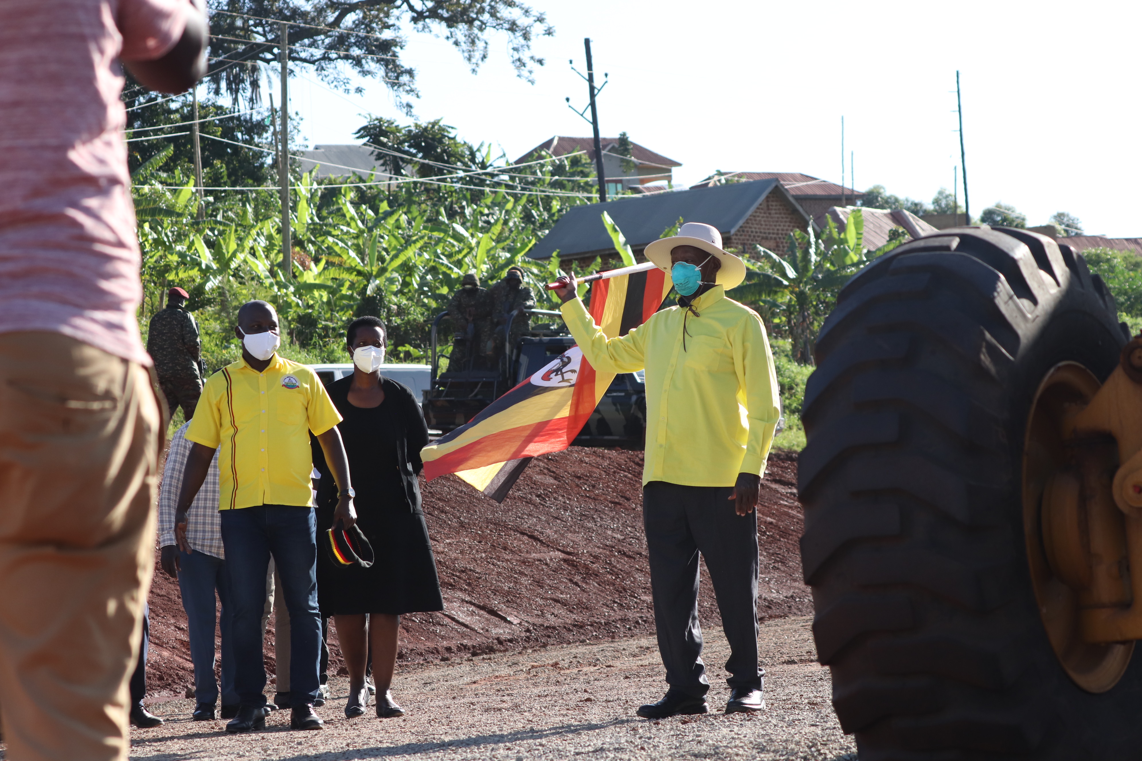 Museveni breaks ground for construction of Busega—Mpigi Expressway