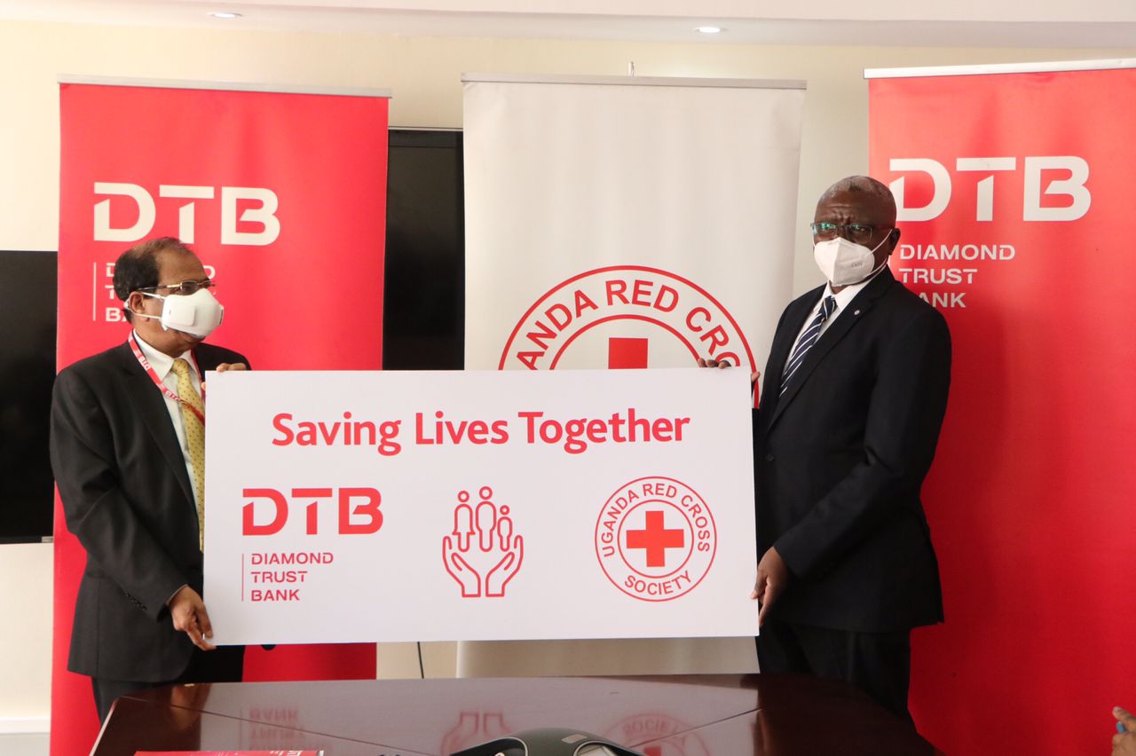 Uganda Red Cross, DTB sign deal to save more lives