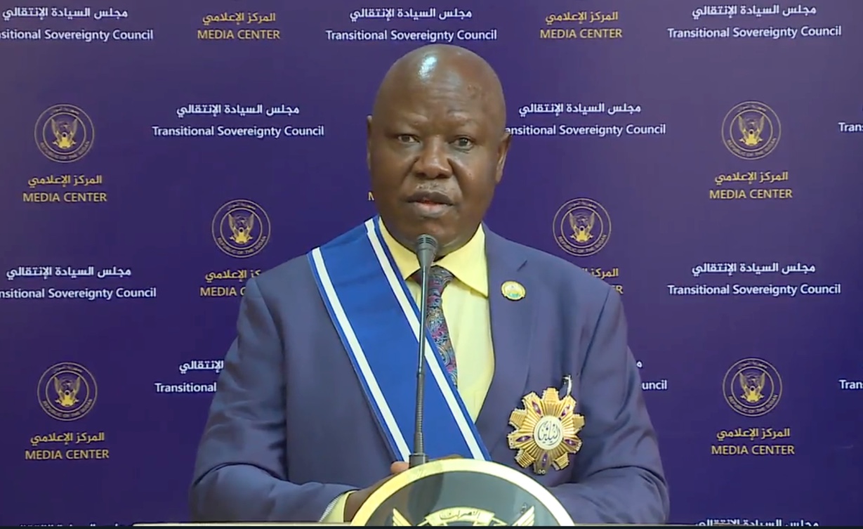 Amb. Kinobe decorated with First Class Order of the Nile Medal from Sudan