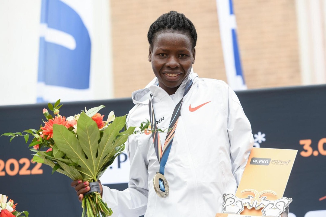 Chelangat stands tall at Poznan half marathon days after wedding