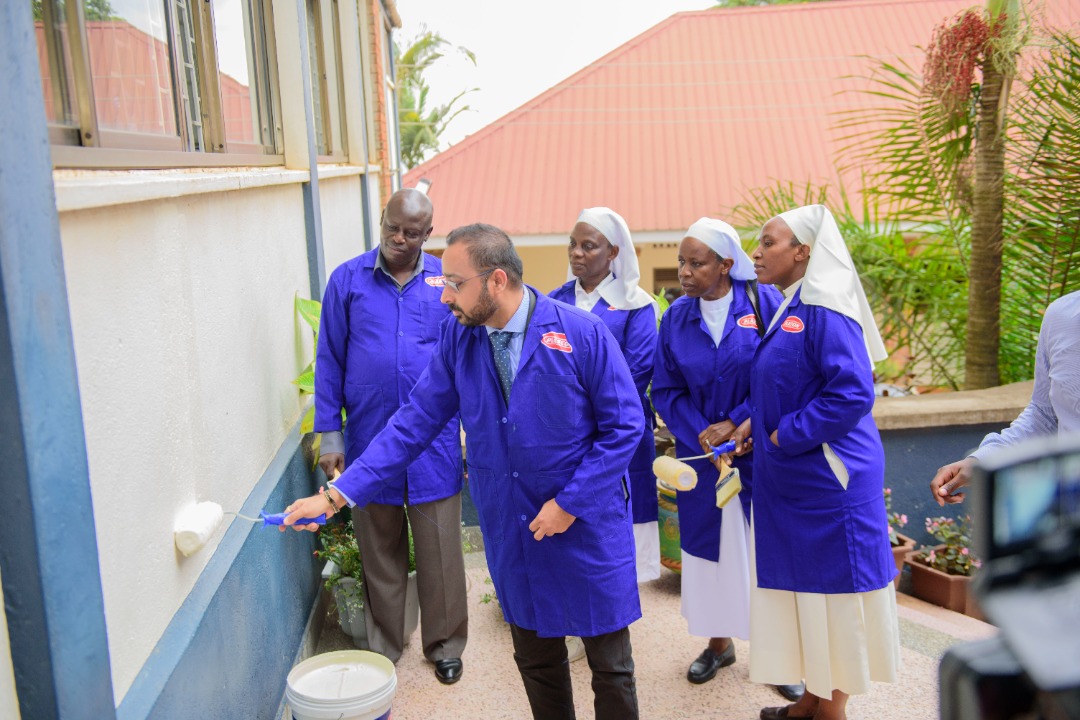 Plascon donates paint worth Shs 30 million to Rubaga Hospital - Nile Post