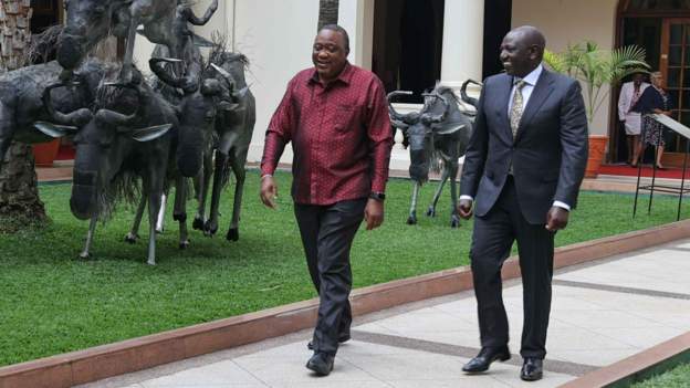 Uhuru congratulates Ruto for election win after almost one month