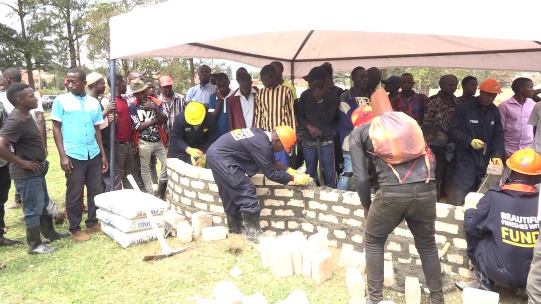 Masaka: Over 500 masons trained on fundi cement application skill