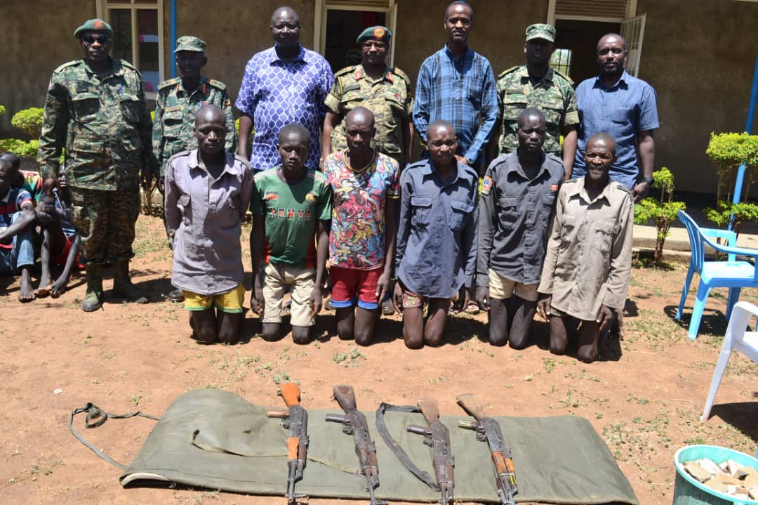 Uganda hands over six cattle rustling suspects to Kenya