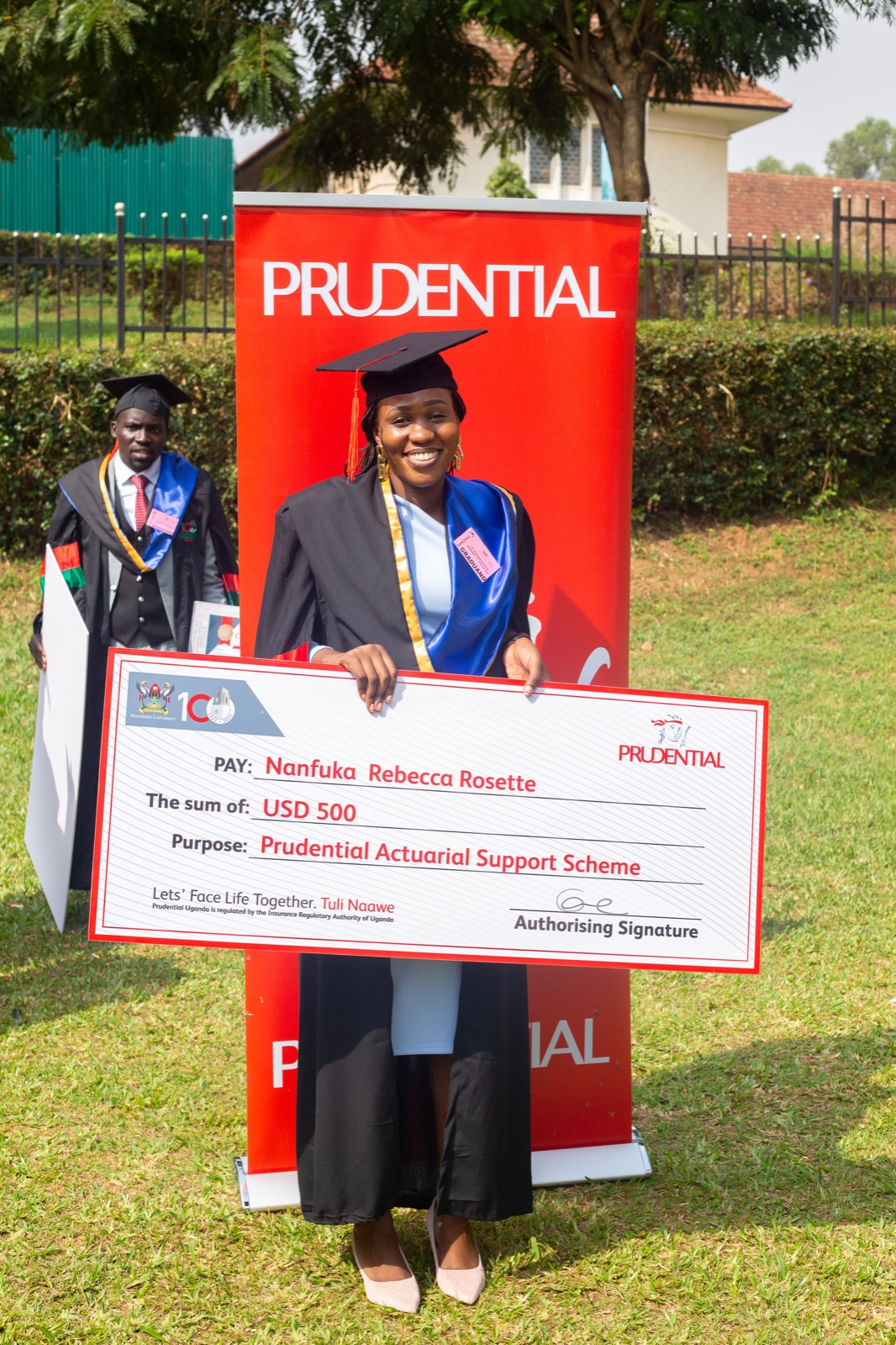 Prudential Uganda awards the top five students of actuarial science at ...