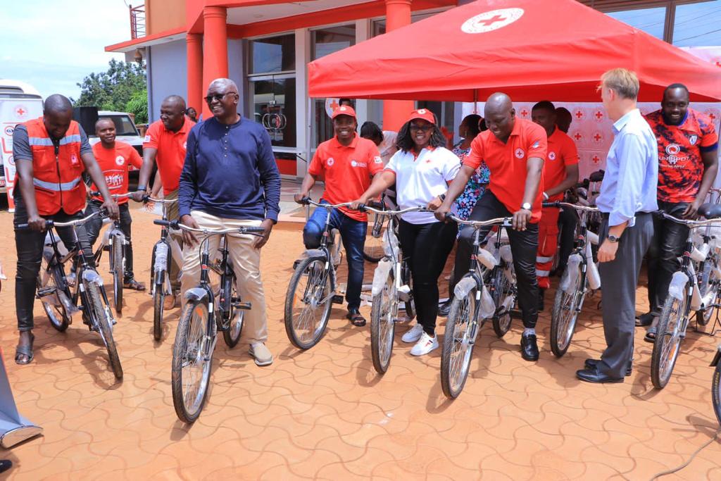 Red Cross receives 1250 bicycles to support its community outreach ...