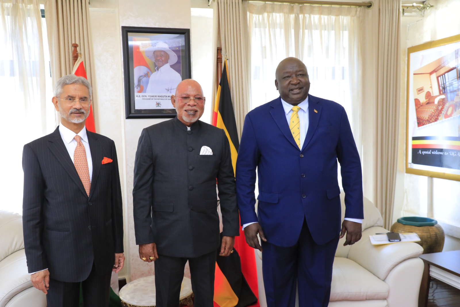 Uganda keen to bolster ties with India, says Gen Jeje Odongo