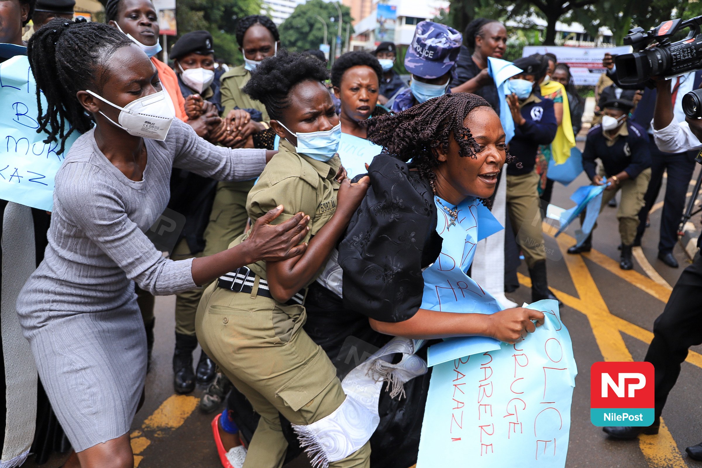 11 opposition Women MPs arrested for protesting harassment by security ...