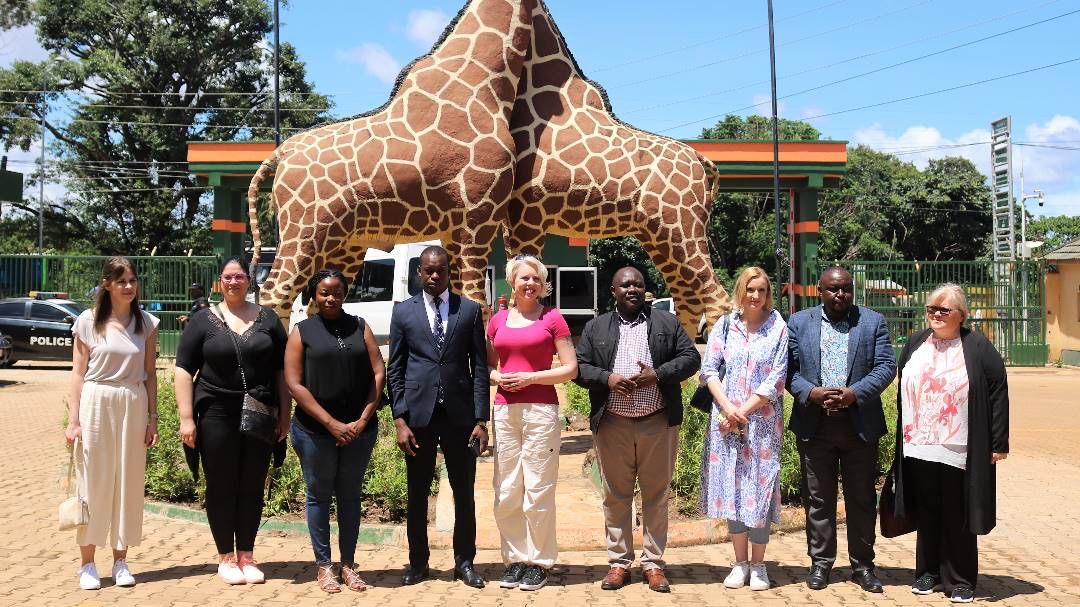 Slovenia speaker visits UWEC, so impressed, to visit again with family